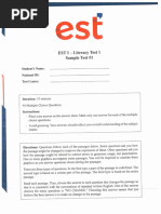 SAT Practice Test #4 Answer Key | PDF | Standardized Tests | Tests
