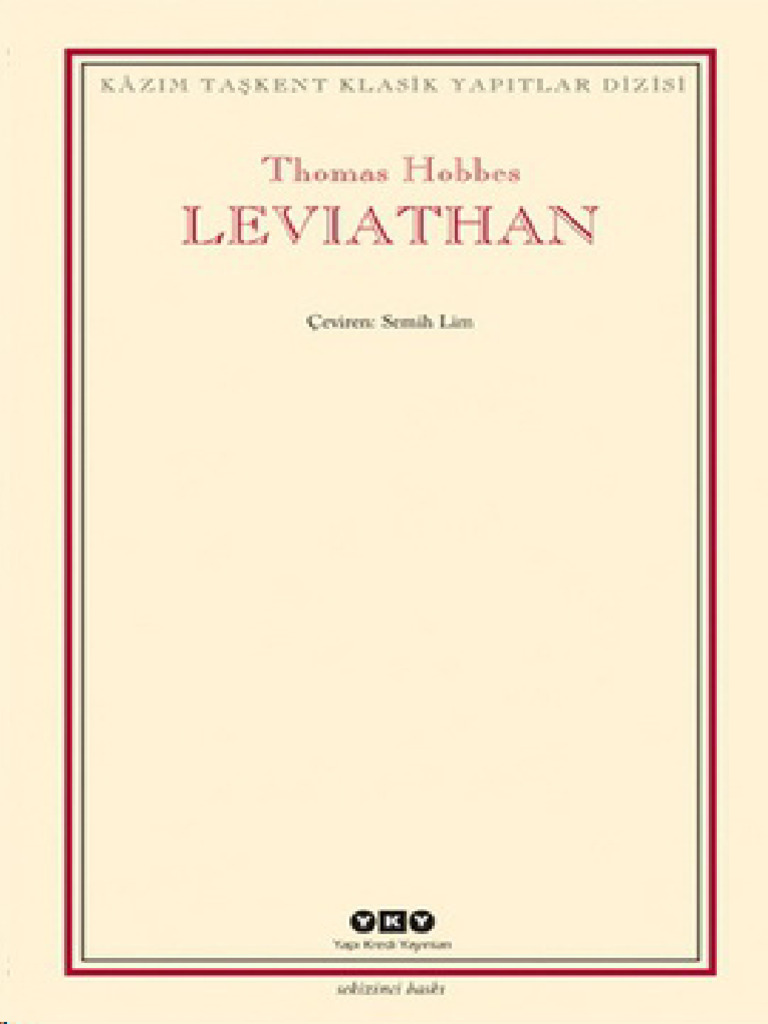 Thomas Hobbes - Leviathan | PDF