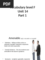 50 Unfamiliar Words with Examples | PDF | Adjective | Unconscious Mind