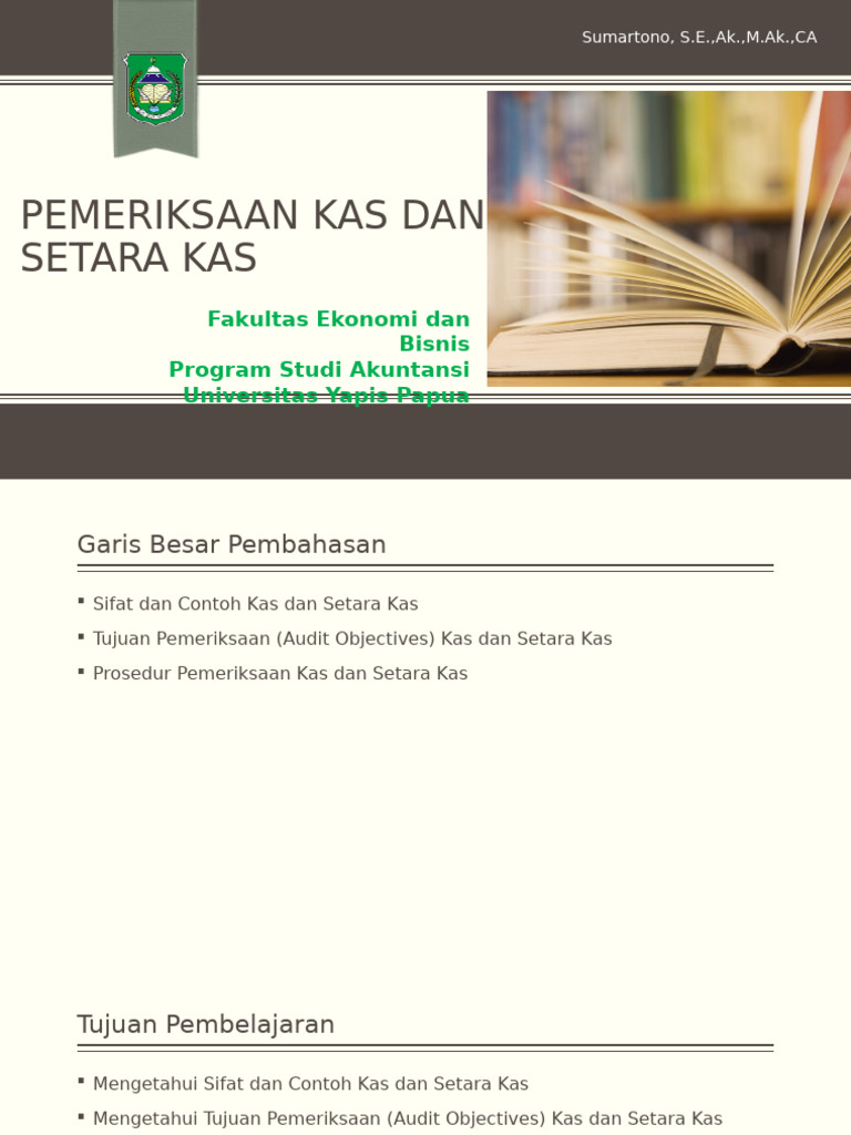 Pemeriksaan Kas Dan Setara Kas | PDF