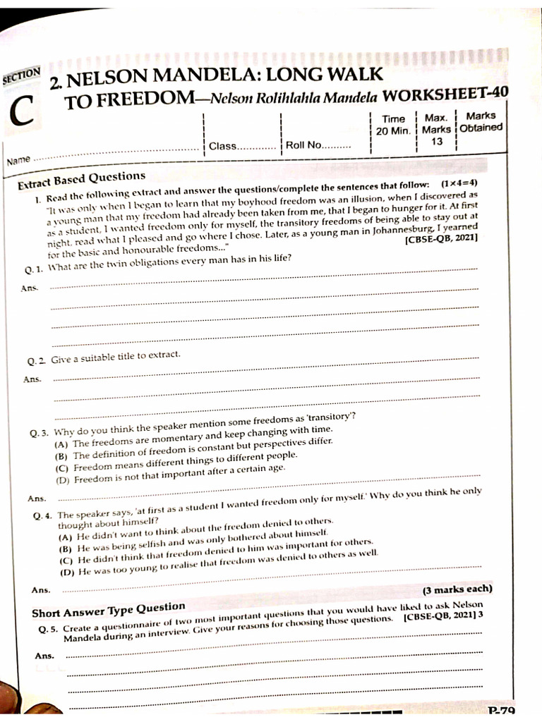 Nelson Madela 2 | PDF