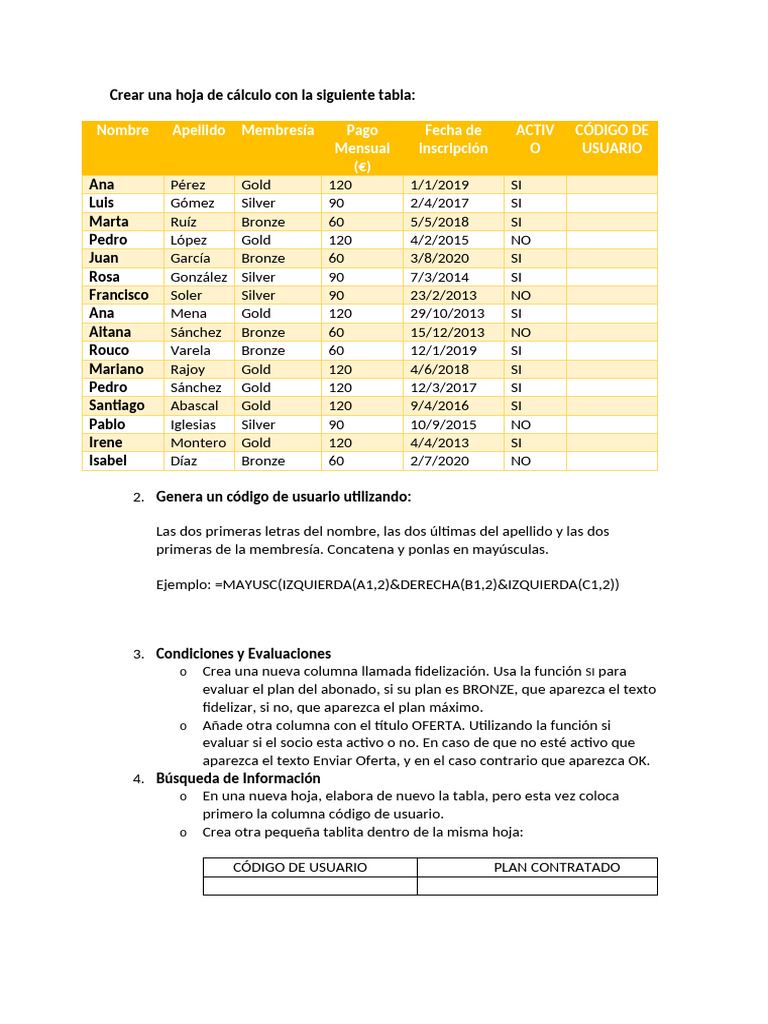 EJERCICIO_REPASO_EXCEL_2 | PDF
