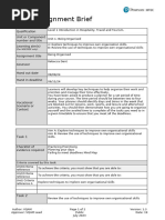 Personal Progression Plan Guide | PDF | Goal | Behavior