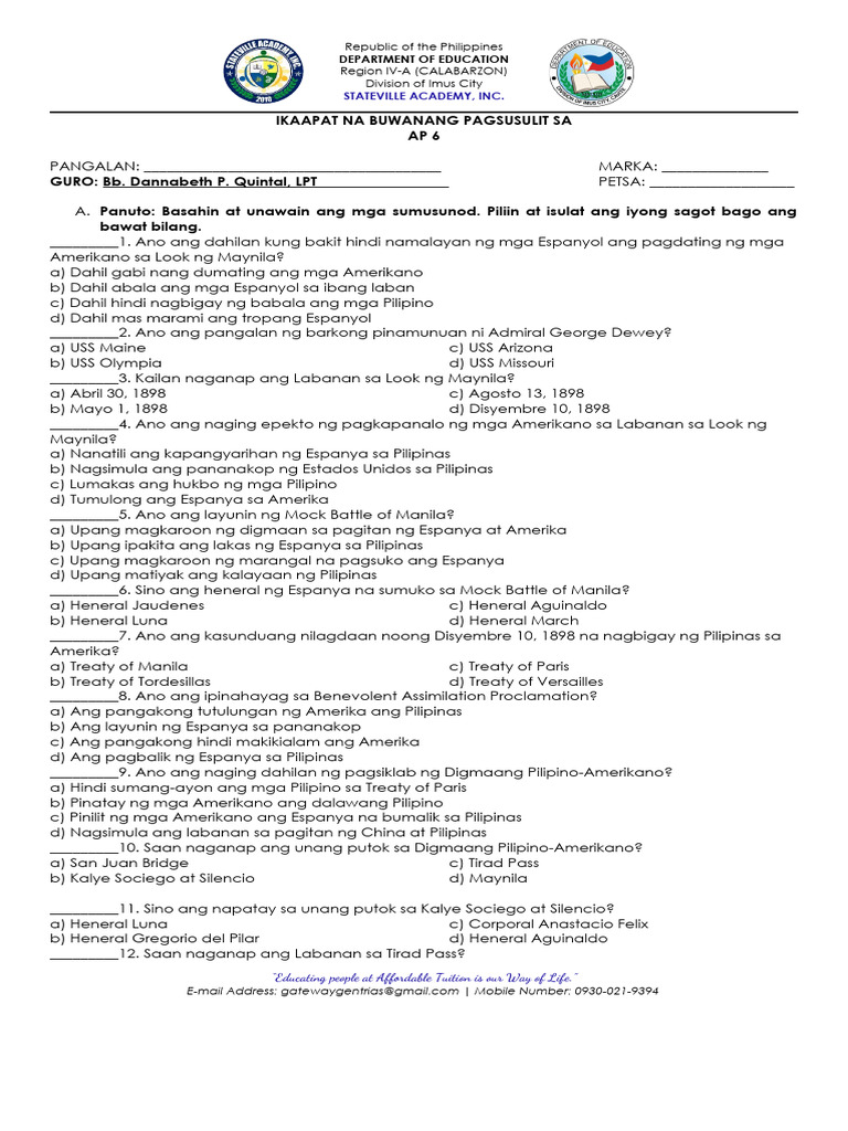 Ap 6 | PDF
