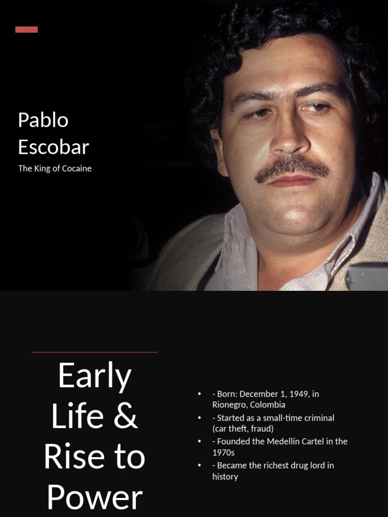 Pablo Escobar Presentation | PDF