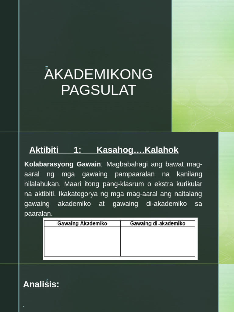 AKADEMIKONG PAGSULAT Part 4 | PDF