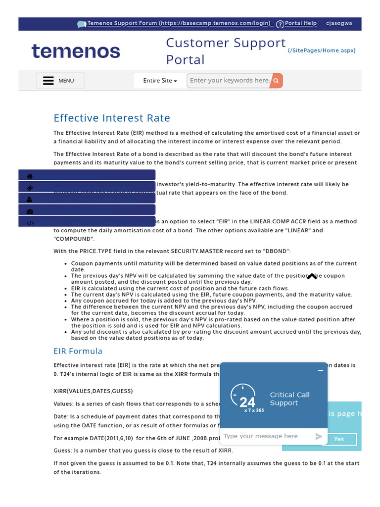 How To Setup EIR For Bonds | PDF | Bonds (Finance) | Discounting