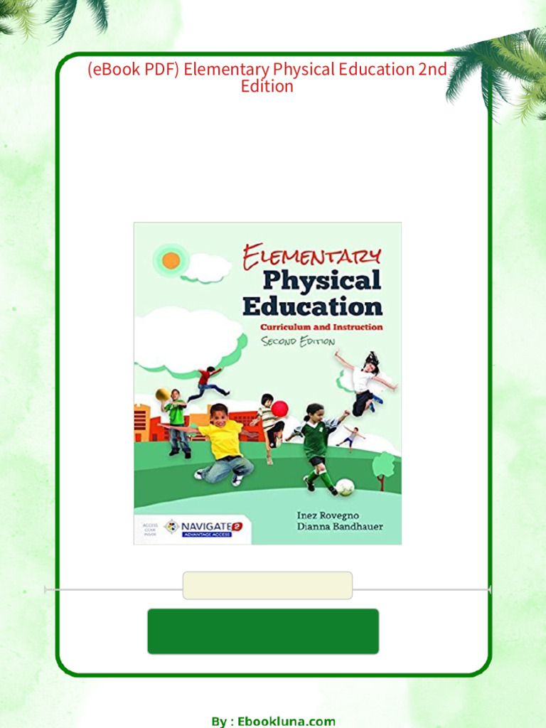 (eBook PDF) Elementary Physical Education 2nd Editioninstant download ...