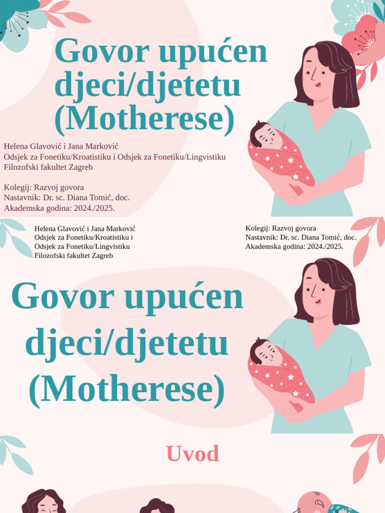 Mother and Baby MK Campaign Infographics by Slidesgo | PDF