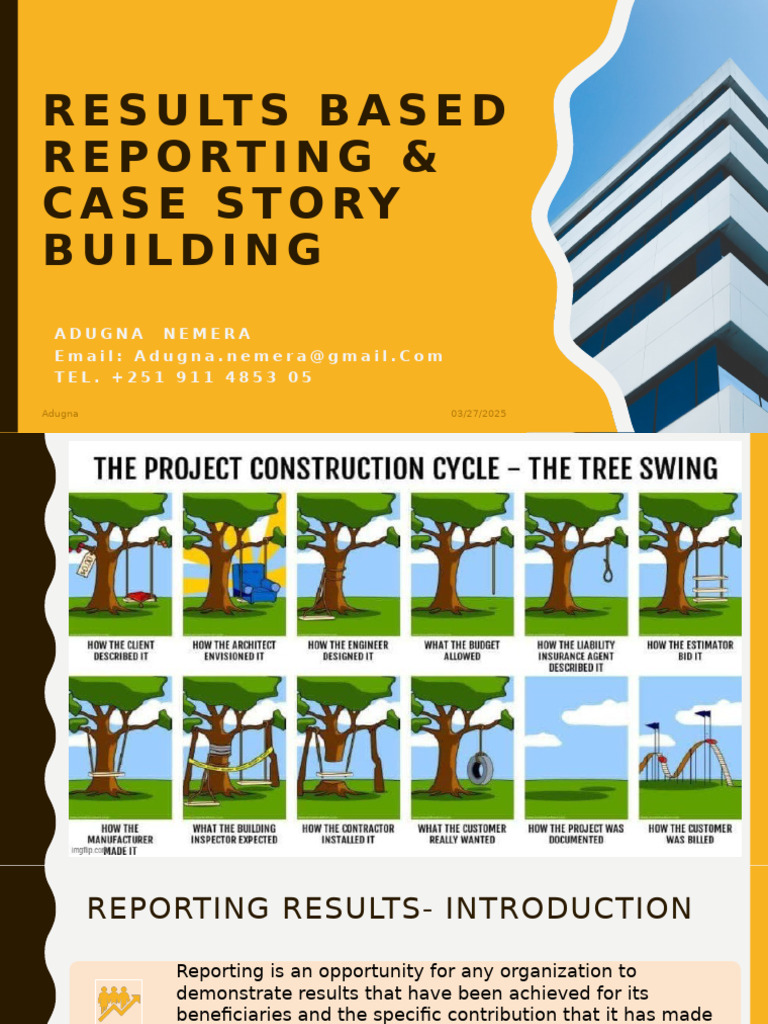 Results Based Reporting & Case Story Building | PDF | Information ...