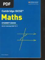 Cambridge IGCSE Maths Student's Book by Collins | PDF