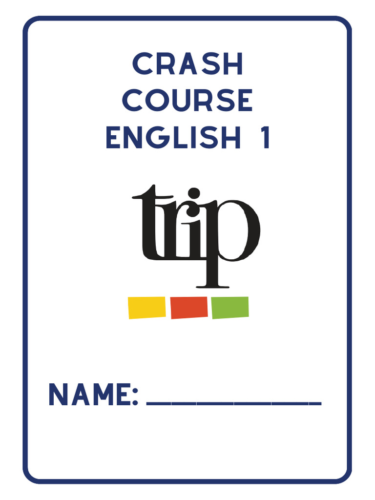English Project Assessment Cover Page in Blue Red Cute Fun Style | PDF