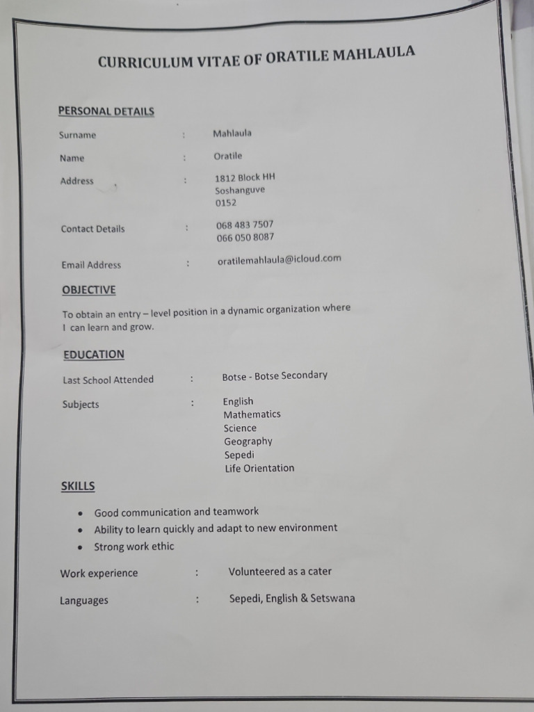 CV | PDF