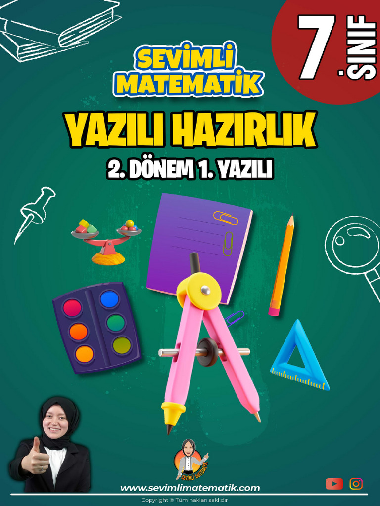 7. Sinif Matemati̇k 2.Dönem 1. Yazili.pdf | PDF
