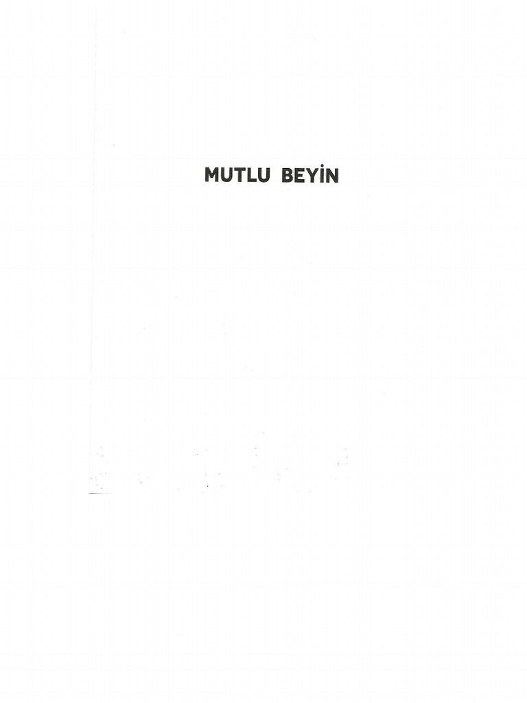 Loretta Graziano - Mutlu Beyin | PDF