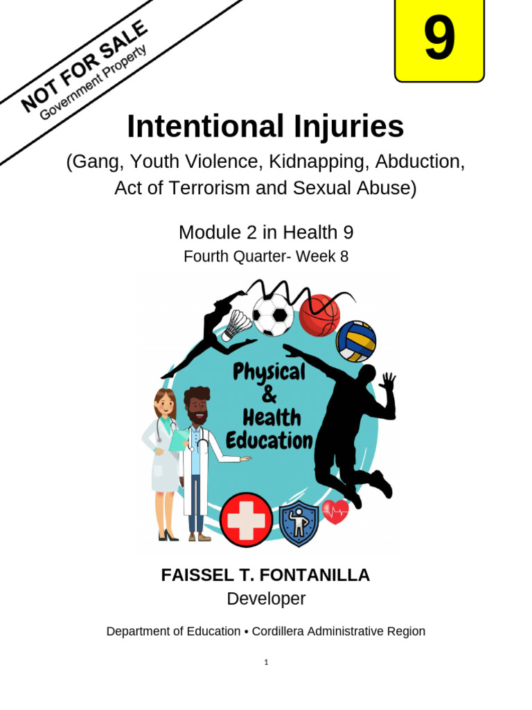Health9 Q4 Mod2 Intentional Injuries Faissel Fontanilla v2-1 | PDF ...