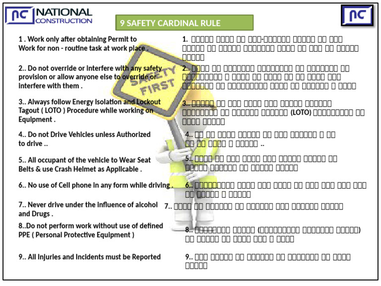 9 Cardinal Rule | PDF