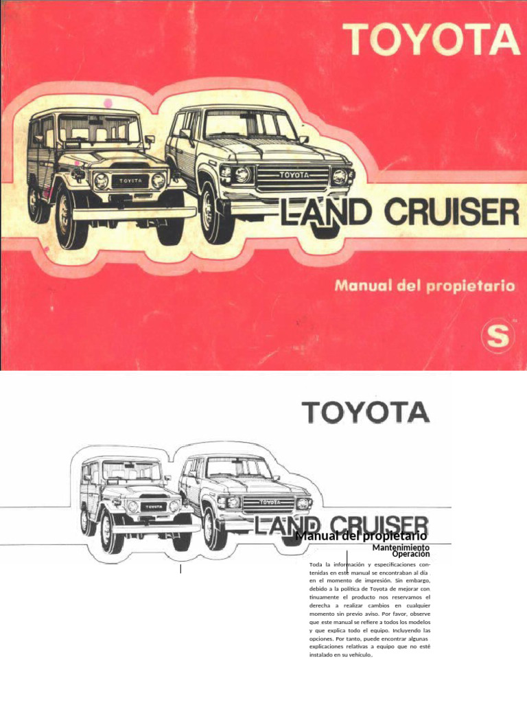 Manual del Propietario Toyota 2023 | PDF | Gasolina | Estilos de carrocería