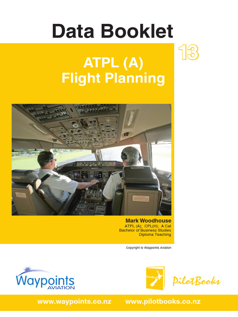 Atpl (A) Flight Planning: Data Booklet | PDF | Aviation | Aircraft