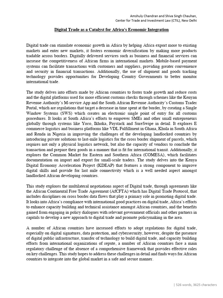 Abstract Mauritus | PDF | Trade | Economies