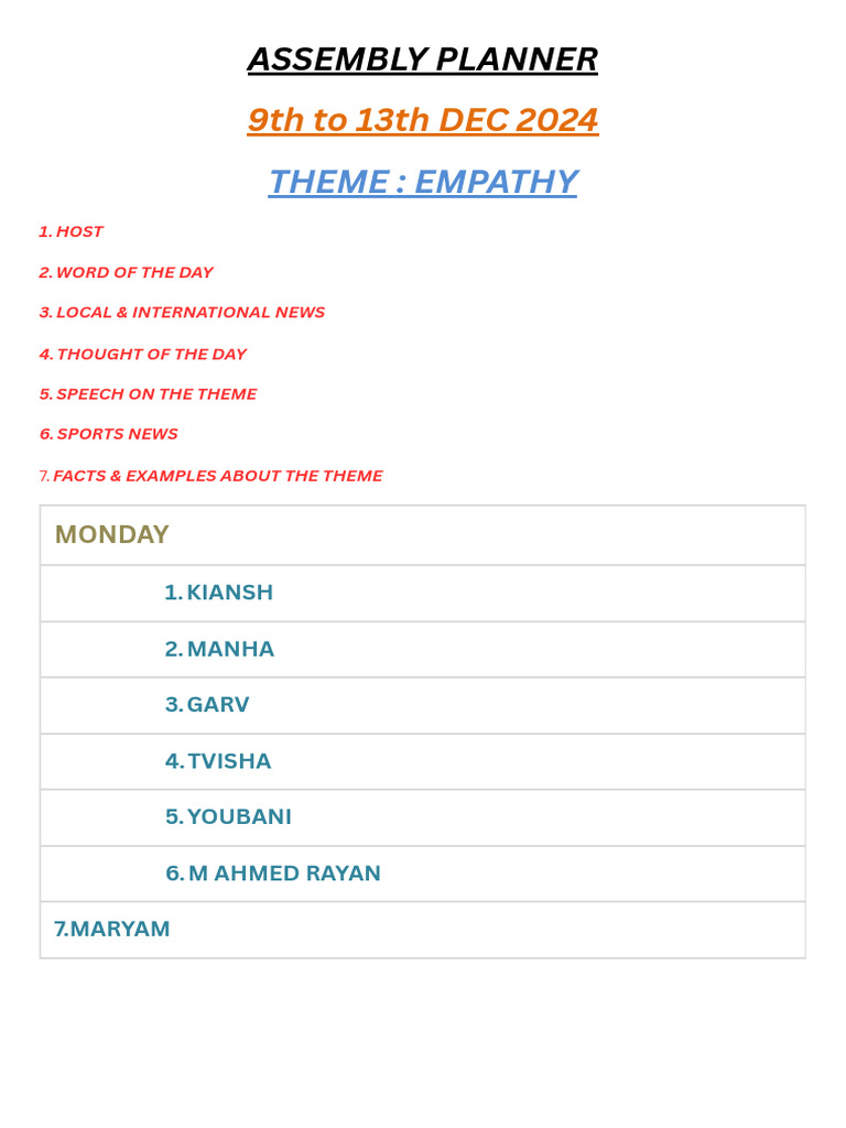 Assembly Planner | PDF