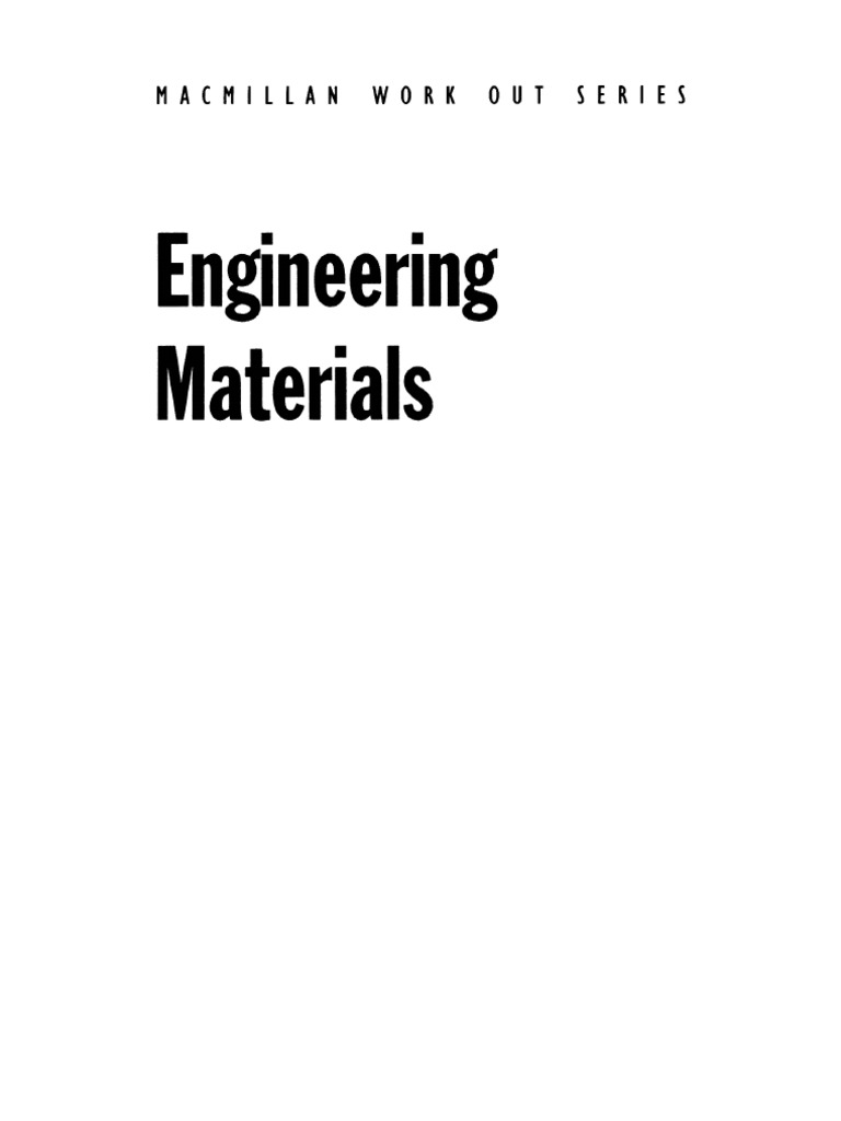 1990 Bookmatter EngineeringMaterials | PDF | Young's Modulus | Physical ...