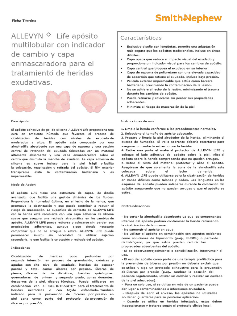 FT ALLEVYN LIFE v4 | PDF | Herida