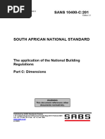 SANS 10400-T 2020 | PDF | Firefighting | Wall