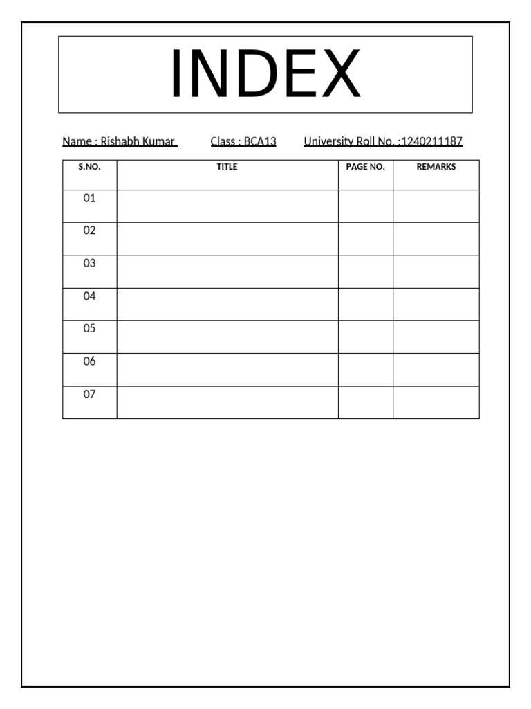 Index Part 2 | PDF