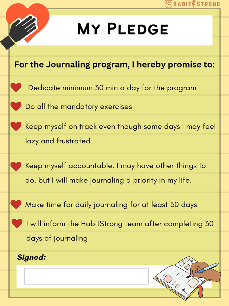 JournalingPledgeeditable 230201 133034 | PDF
