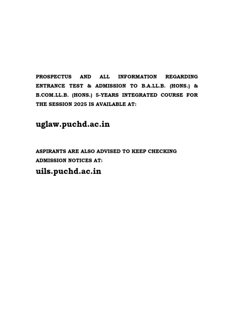 Uglaw Puchd Ac in | PDF