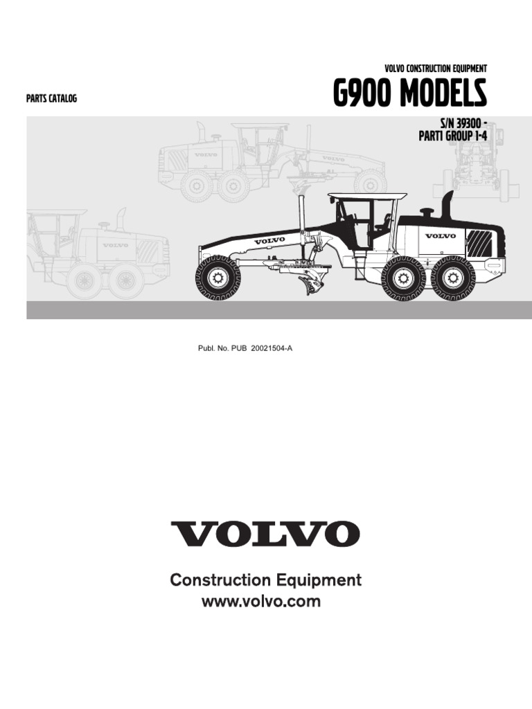 g900 Series Volvo Grader | PDF | Four Wheel Drive | Vehicle Technology