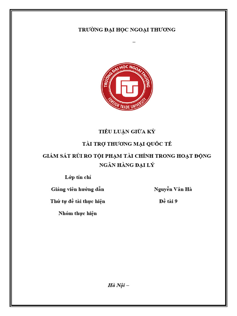 TTTMQT-TCH417 (2425-2) GD1.1-Đề tài 9-Nhóm 13 | PDF
