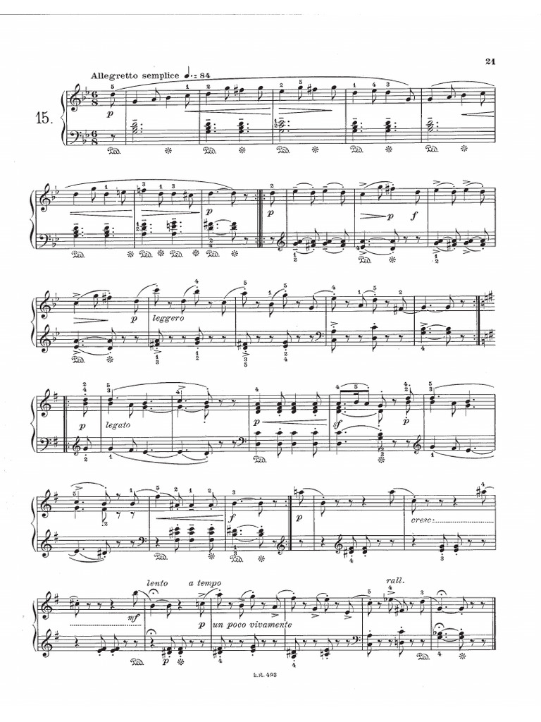 Henri Bertini Νο.15 | PDF