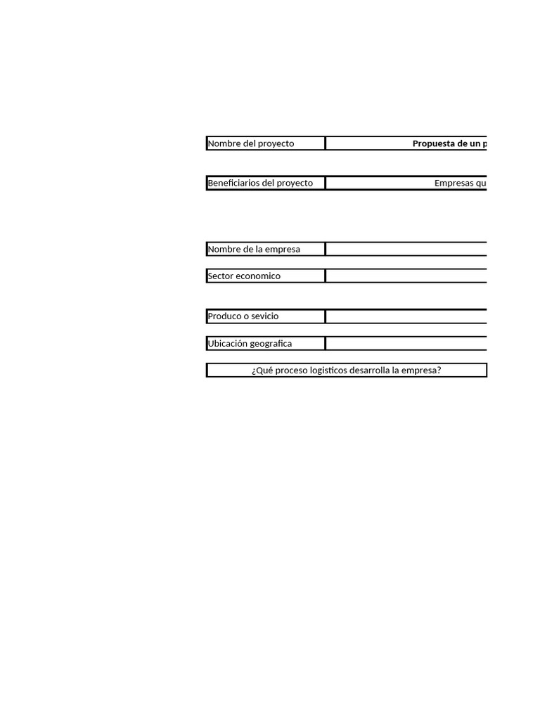 Documento Proyecto Formativo | PDF