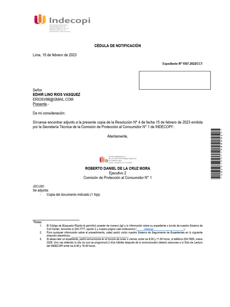 1567-2022-Cc1 r4 Ced Dte - Signed | PDF | Informática