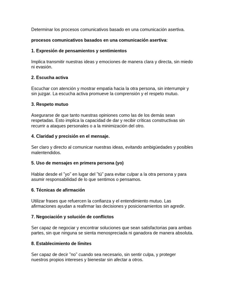 Procesos Comunicativos | PDF