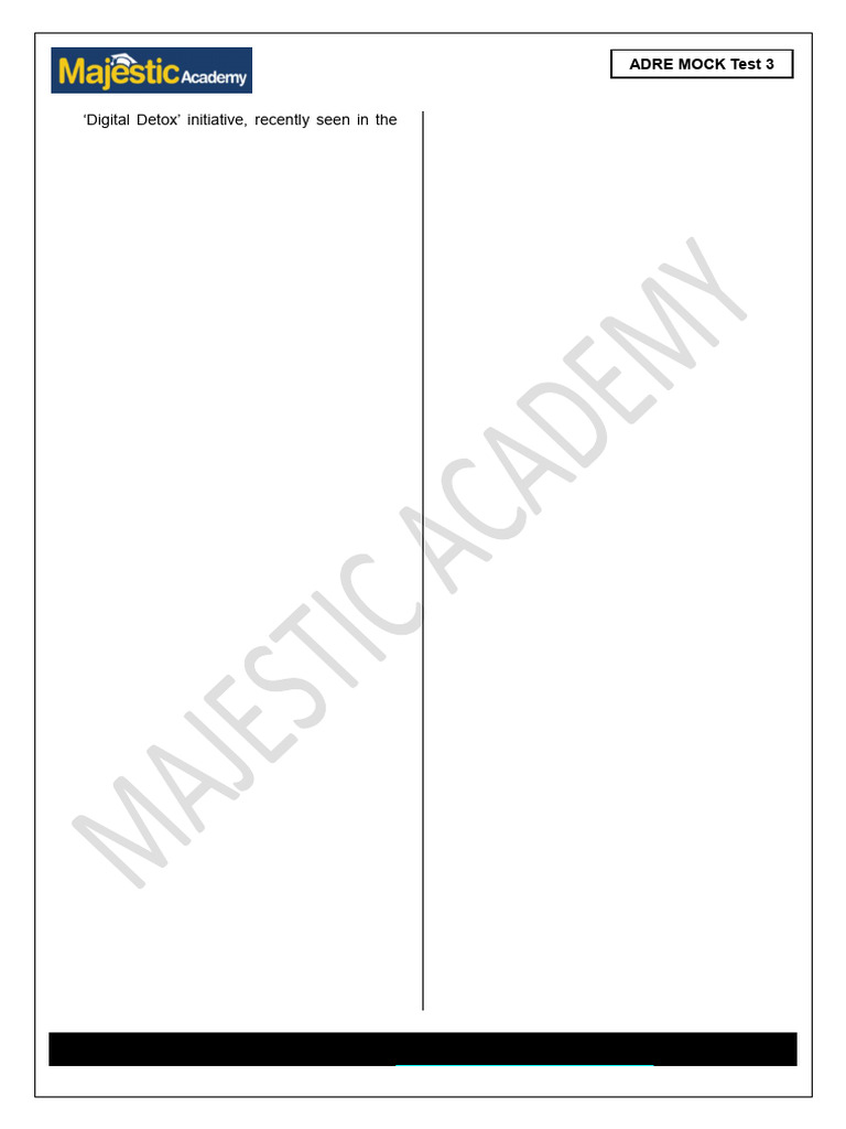 TEST 3 Answer Key | PDF