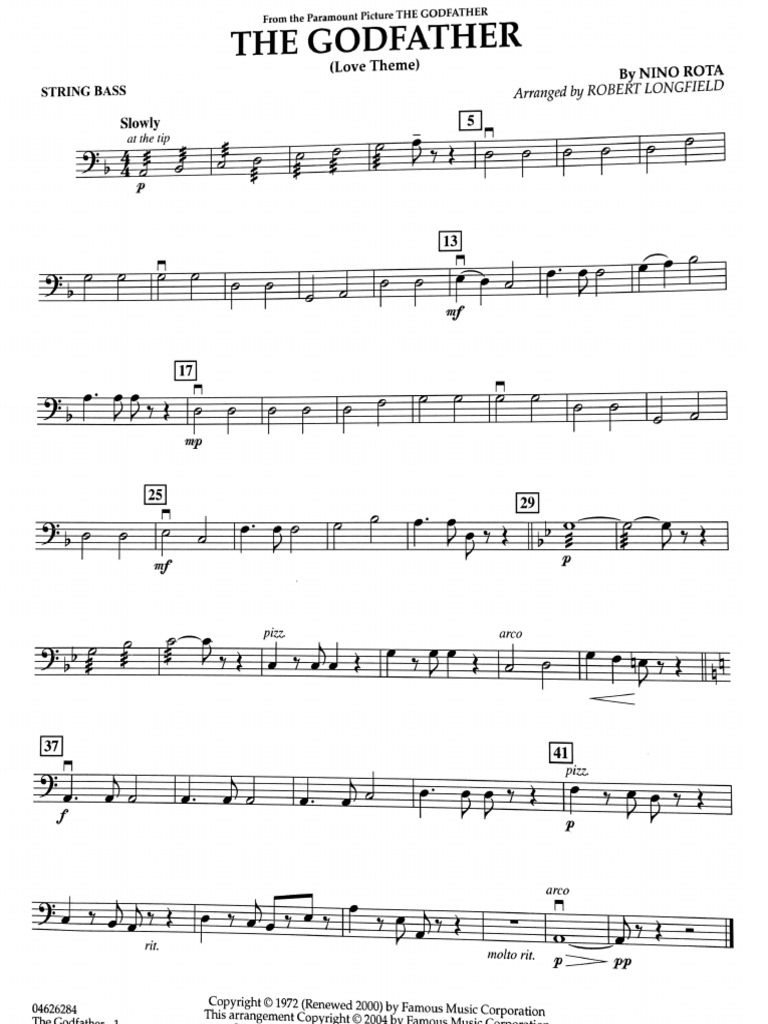 The Godfather Theme | PDF