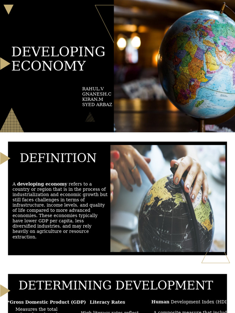 Ib Presentation | PDF | Developing Country | Gross Domestic Product