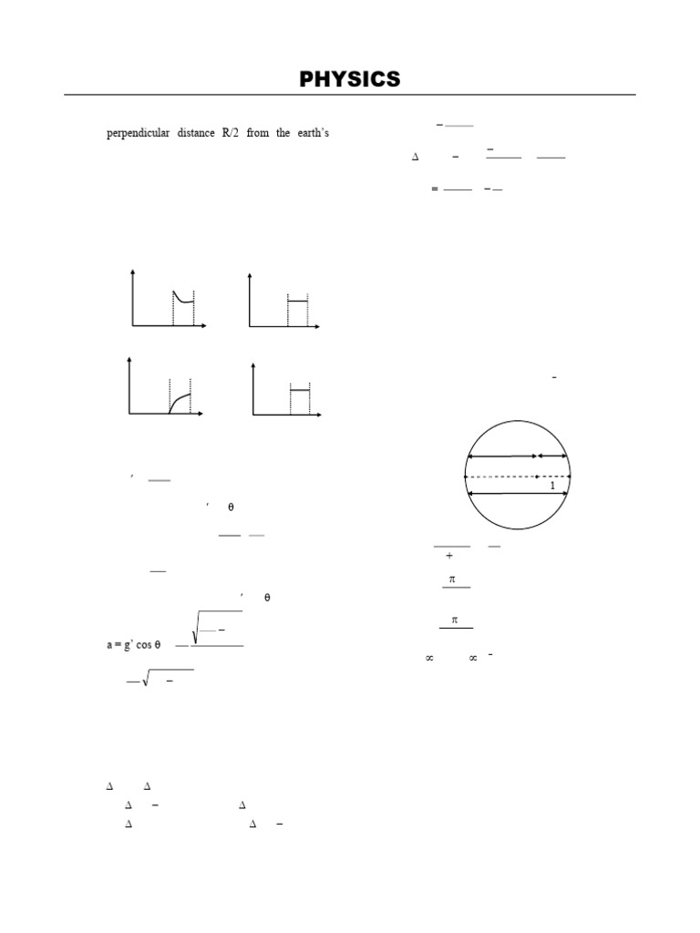 Gravitation (M.C.Q.) E | PDF | Orbit | Force