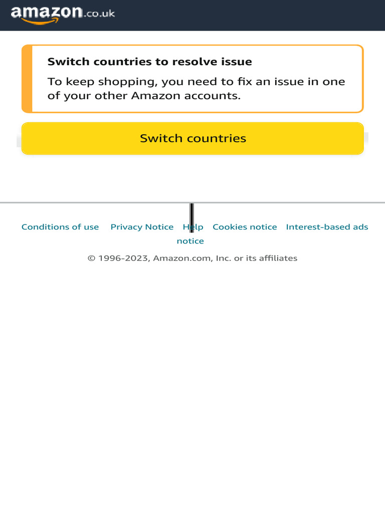 Switch Countries | PDF