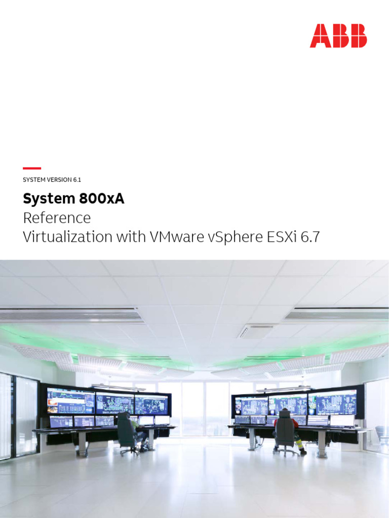 3BSE095805-610 - A - en - System 800xa 6.1 Reference - Virtualization With VMware Vsphere ESXi 6 ...