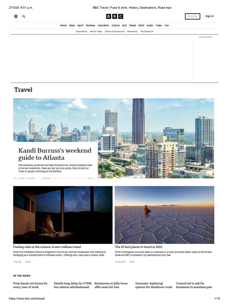 Travel: Kandi Burruss's Weekend Guide To Atlanta | PDF