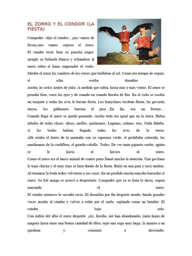 88410262-El-Zorro-y-El-Condor | PDF | León | Perros