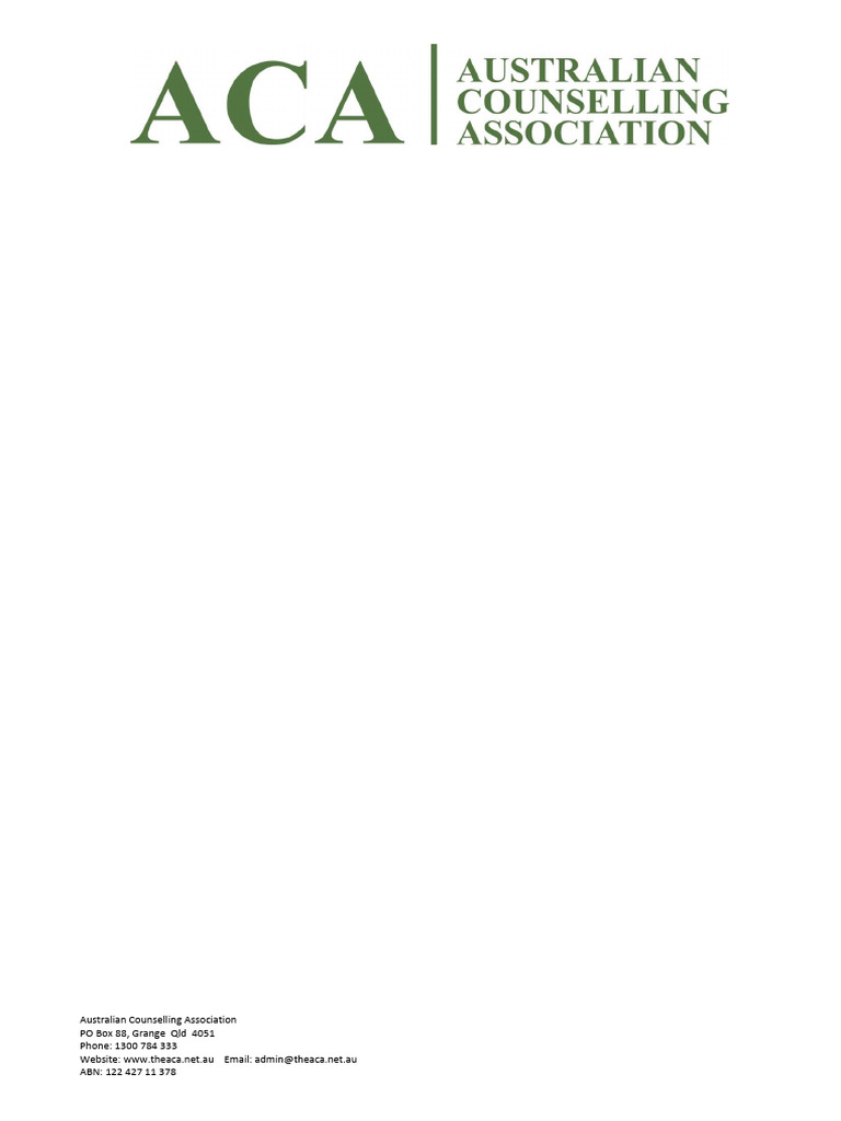 Australian Counselling Ethics Code | PDF | Counseling Psychology ...