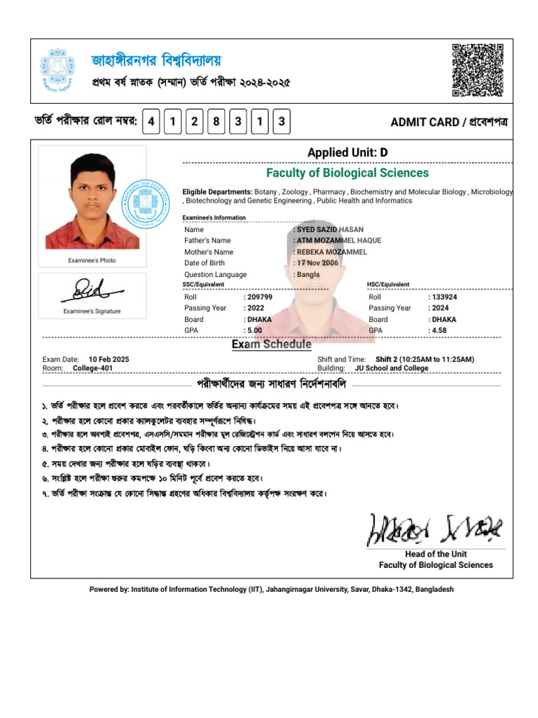 Syed Sazid Hasan, D | PDF