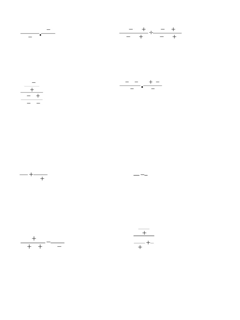 DP #12, 13, 15, 16 - Rationals Unit Without Graphing | PDF