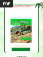 Human Resource Management 16th Edition TEXTBOOK | PDF | Cost Of Living | Recruitment