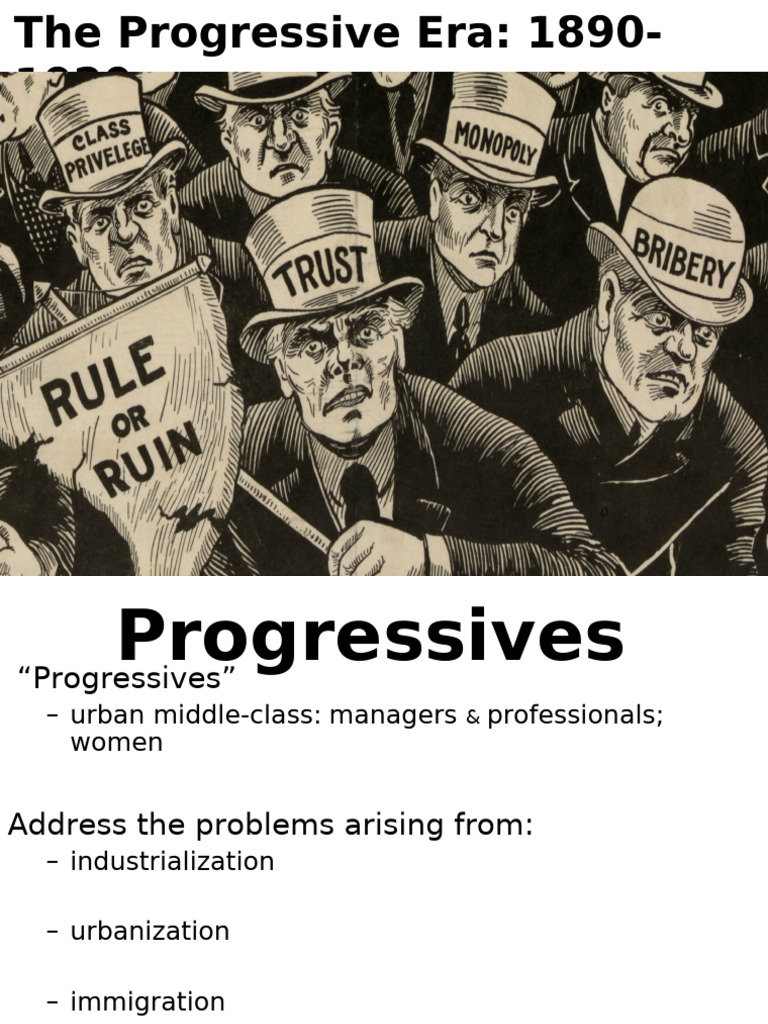 07 The Progressive Era | PDF | Progressive Era | Progressivism In The ...